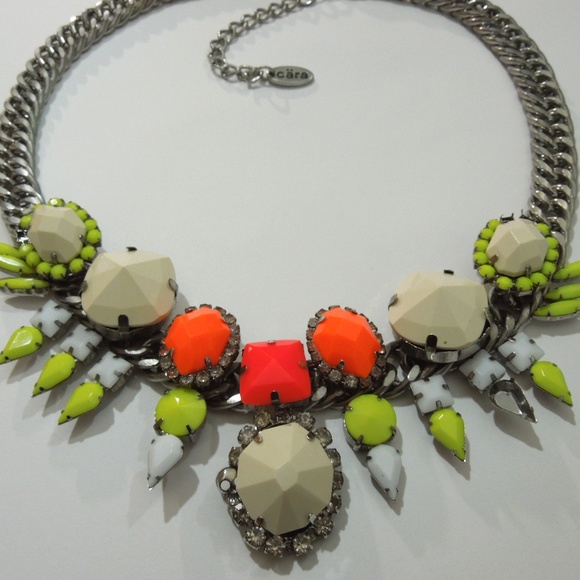 Cara New York | Jewelry | Cara New York Colorful Statement Necklace ...
